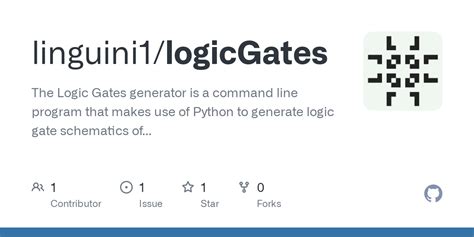 GitHub Linguini LogicGates The Logic Gates Generator Is A Command Line Program That Makes