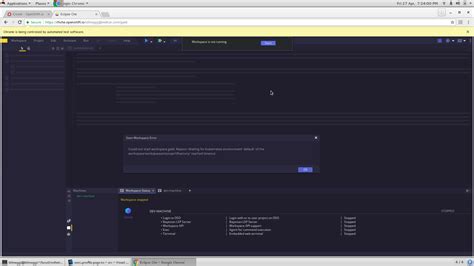 Intermittent Issue Seen When Creating Che Workspaces Failed To Start Kubernetes Runtime Of