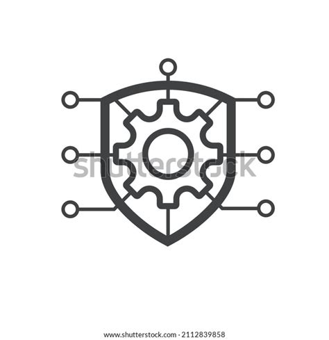 Icon Vector Graphic System Operating Setting Stock Vector Royalty Free