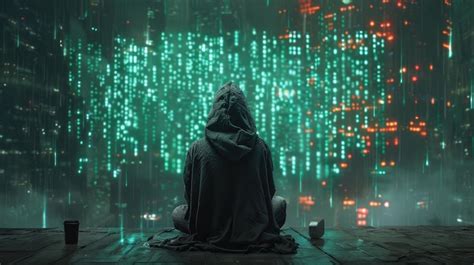 Premium Photo Code Cracker Hacker Delving Into The Realm Of Digital