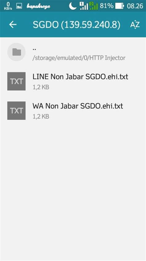 Tutorial Menggunakan Config Injector Premium Bocil Ssh