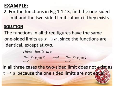 L One Sided Limits Limits At Infinity PPT