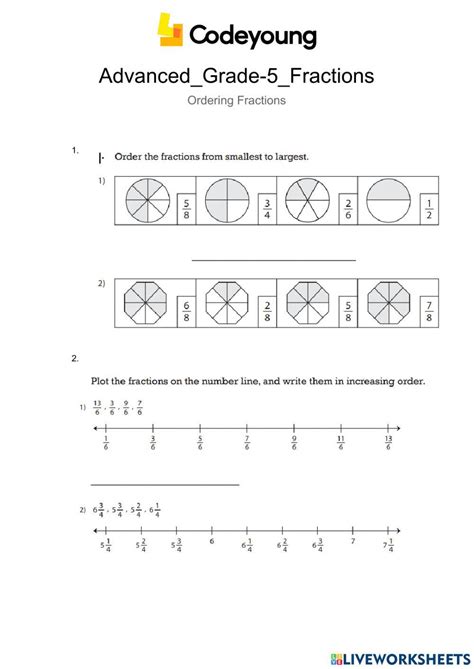 Free Advanced Fraction Worksheet Download Free Advanced Fraction