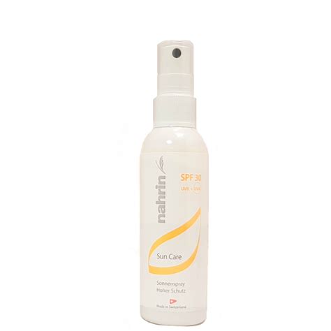 Солнцезащитный спрей SPF 30 - Свисс Нарин