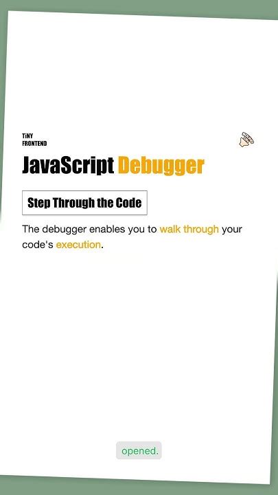 Javascript Debugger Youtube