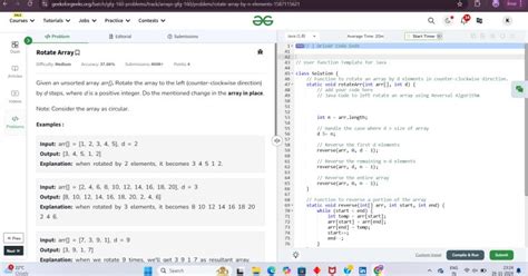 Kavitha Sreev On Linkedin Dsa Problemsolving Reversearray Learningjourney Codinglife