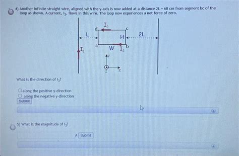 Solved A Rectangular Loop Of Wire With Sides H 38 Cm And Chegg Com