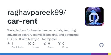 Github Raghavpareek99car Rent Web Platform For Hassle Free Car