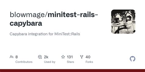 Github Blowmageminitest Rails Capybara Capybara Integration For Minitestrails