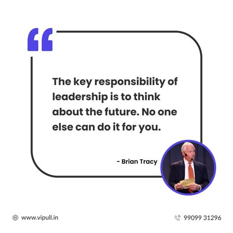 Vipul Limbachiya On Linkedin “the Key Responsibility Of Leadership Is To Think About The Future