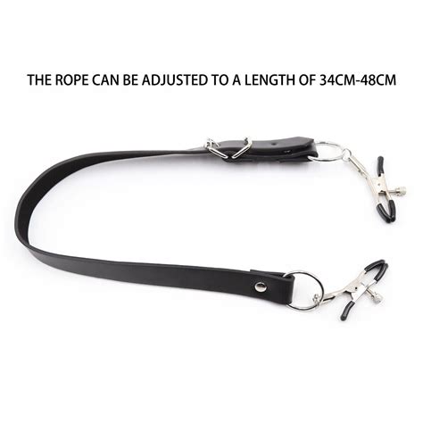 Pair Stity Labia Clip Clitoris Clamp Wrap Around Thigh Cuffs Broaden Strap EBay