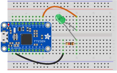 gpio circuitpython libraries on any computer with ft232h adafruit learning system