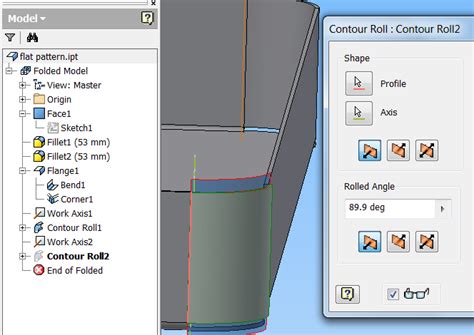 Solved Flat Pattern Not Creating All Edges Autodesk Community