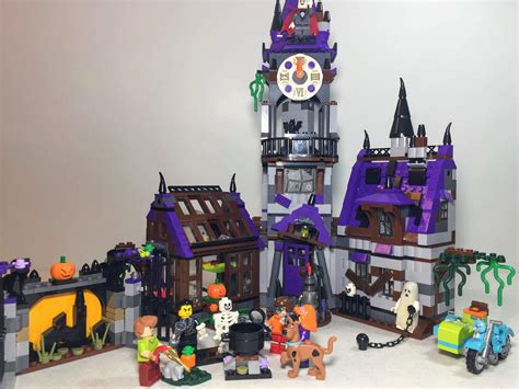2 In 1 Review Scooby Doo Mystery Mansion Bela 10432 And Halloween Haunt Lego 40260 Lepin