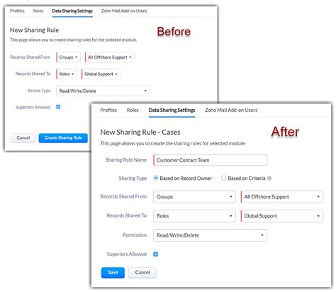 Zoho Crm Data Sharing Rules Keep Improving The Marks Group Small