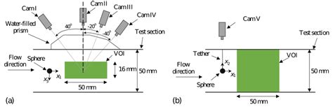 Schematic Layout Of Setup Not To Scale A Tomo Piv Top View B