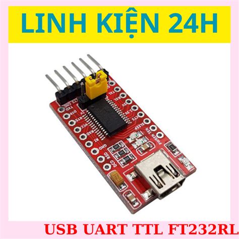 Ft232rl Usb Uart Ttl Converter Shopee Malaysia