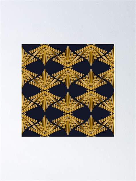 Black And Gold African Tribal Textile Pattern Art Poster For Sale By Dada635 Redbubble