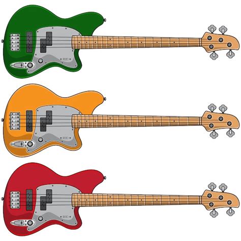 Premium Vector Electric Bass