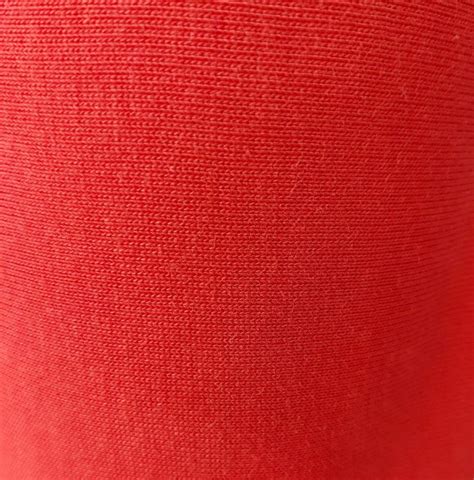 Red Rugby Knit 6535 Ploycotton 150 Cms Wide 250 Gsm Textiles