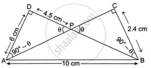 In the given diagram ΔADB and ΔACB are two right angled triangles with ADB BCA If AB