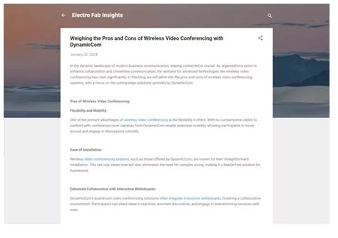 Ppt Weighing The Pros And Cons Of Wireless Video Conferencing Powerpoint Presentation Id