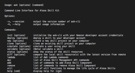 Getting Started With Alexa Skills Kit Cli By Mukul Jain Medium