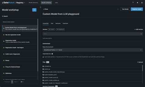 Deploy An Llm From The Playground Datarobot Docs Deploy An Llm From The Playground Datarobot Docs
