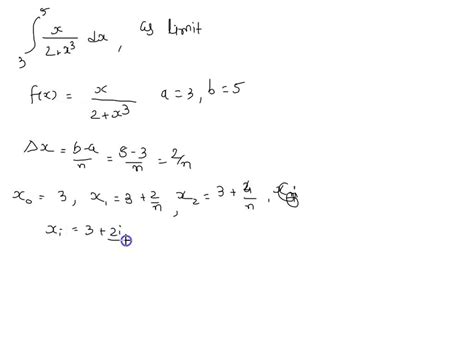 solved express the integral as a limit of riemann sums do not evaluate