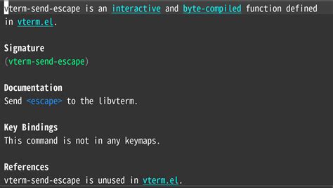 在doomemacs的vterm里使用vim（已经启用evil Mode，怎样退出编辑返回shell？ Emacs General