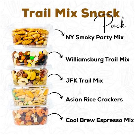 Trail Mix Snack Packs Ny Spice Shop Buy Healthy Snack Online