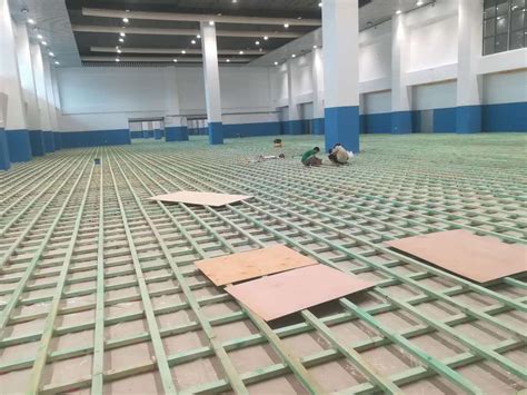单层龙骨运动木地板 北京中润致远体育发展有限公司