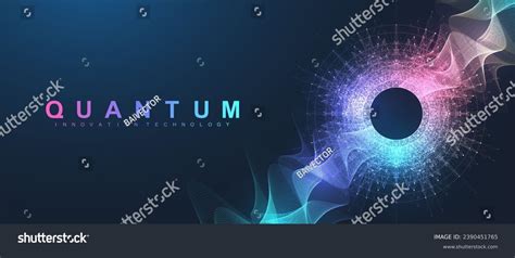 Quantum Computing Idea Design Element Concept Stock Vector Royalty Free 2390451765 Shutterstock