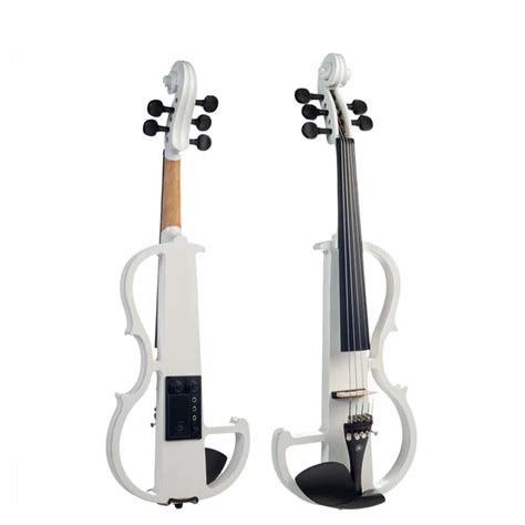 사일런트 바이올린 5 현 일렉트릭 바이올린 바이올리니스트 연주자용 훌륭한 사운드 기타 이펙트 페달 호환 가능 1 세트