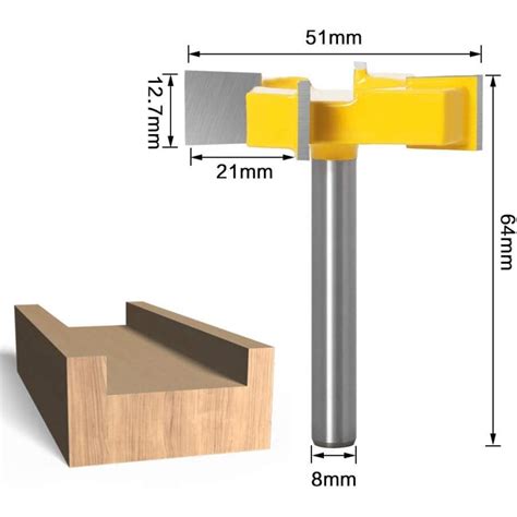 Фреза Cnc Жълт Сребрист 8 мм Emag Bg