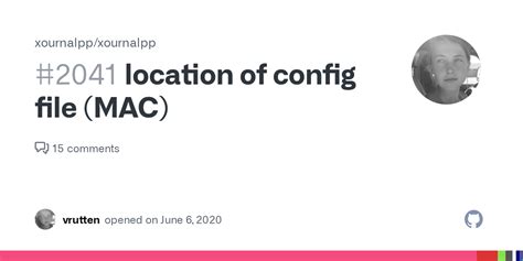 Location Of Config File Mac · Issue 2041 · Xournalppxournalpp · Github