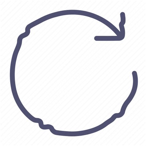 Arrow Circle Clockwise Rotate Icon