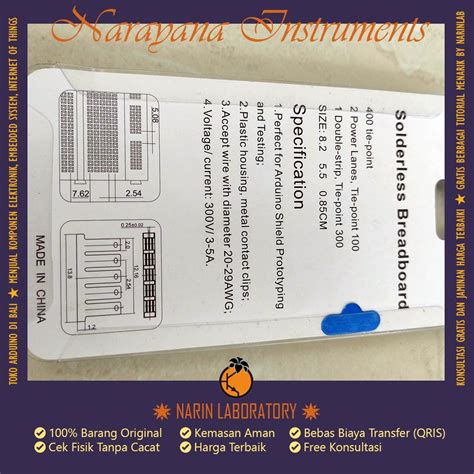 Breadboard Project Board Narin Laboratory