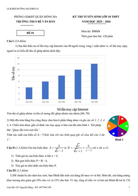 Bo De Minh Hoa Toan Tuyen Sinh Lop 10 2025 2026 Phong Gddt Dong Da Ha