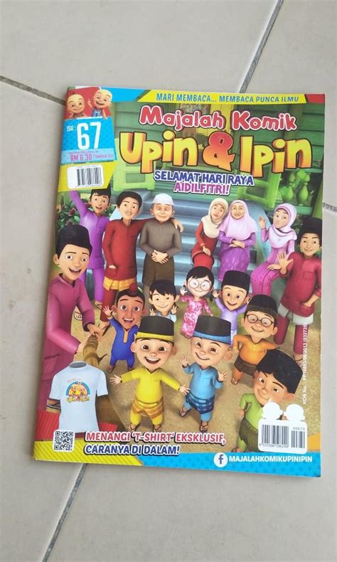 Komik Upin Ipin Hobbies Toys Books Magazines Storybooks On Carousell