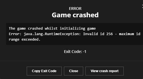 Error Code 1 Help Rmoddedminecraft