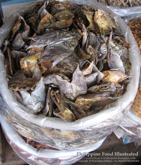 Philippine Food Illustrated Danggit Bulad