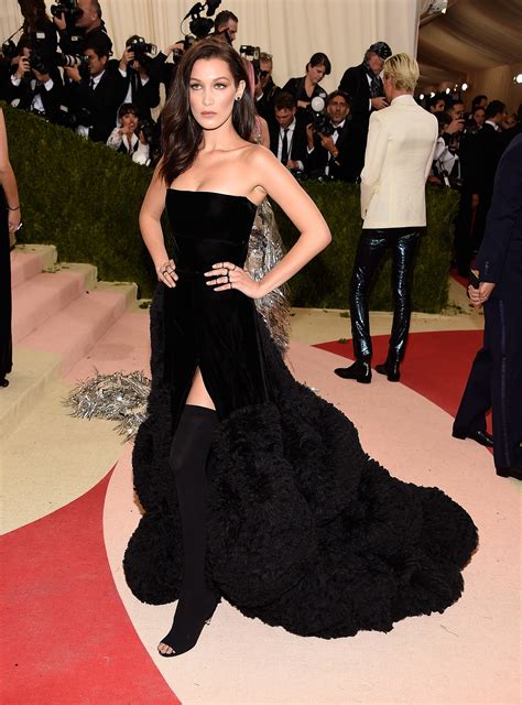 26 Times Bella Hadid Rocked Her Edgy Style All Black Met Gala Looks
