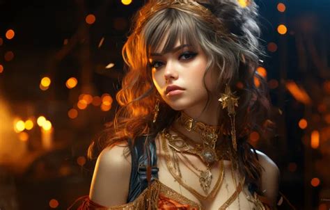 Обои Girl Cleavage Ai Art на телефон и рабочий стол раздел ии арт разрешение 3840x2160 скачать