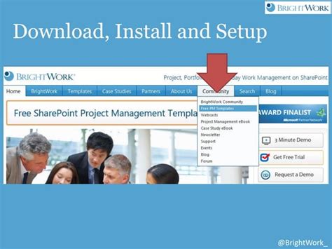 Free Sharepoint Project Management Templates From Brightwork And Atidan Pdf