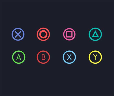 Elegant Gamepad Buttons For Dualshock And Xbox Allmods Net