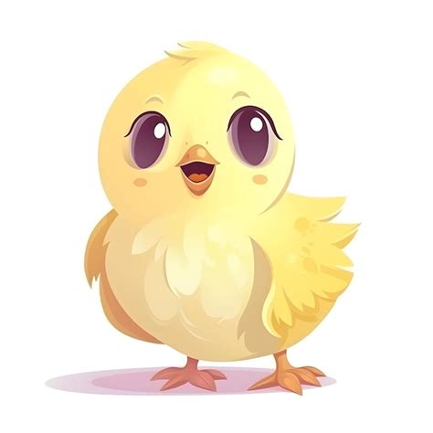 Premium Ai Image Lovely Chick Character