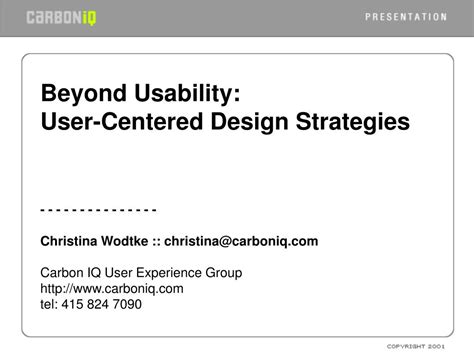 PPT Introduction To User Centered Design PowerPoint Presentation Free Download ID