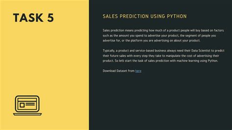 [video] ujjwal sachdeva on linkedin task 5 sales prediction using python done at oasis infobyte