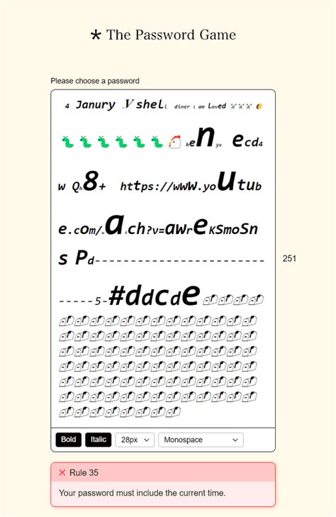 The Password Game R Sysadmin
